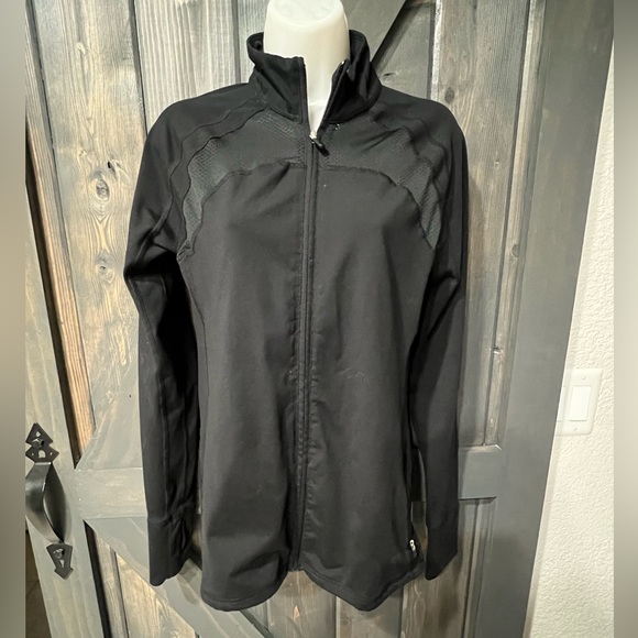 GAP | Tops | Gap Fit Gapfit Zip Up Jacket Black Size Small | Poshmark